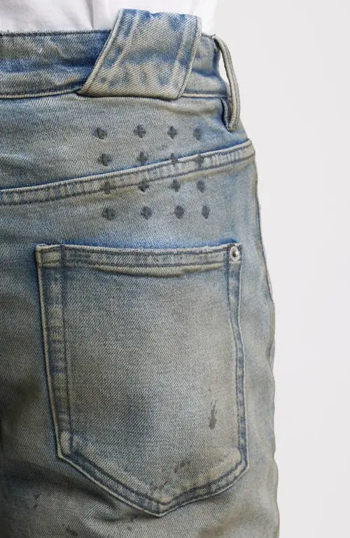 Ksubi Chitch Coated Slim Fit Jeans - Denim