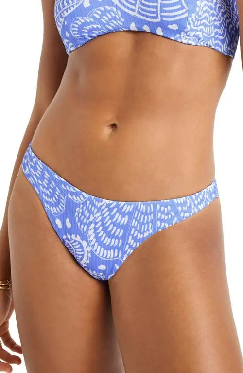 Vitamin A® Cali High Cut Bikini Bottoms - Blue