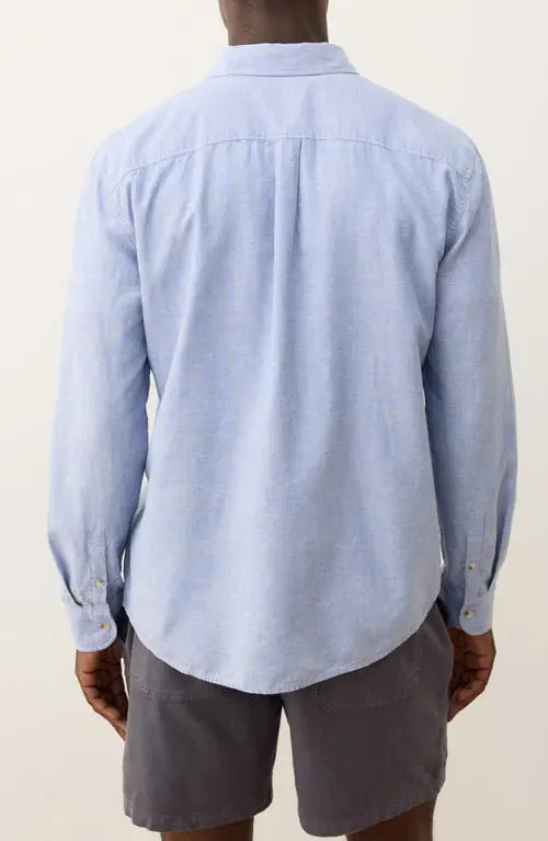 Marine Layer Better-than-linen Hemp Blend Button-down Shirt