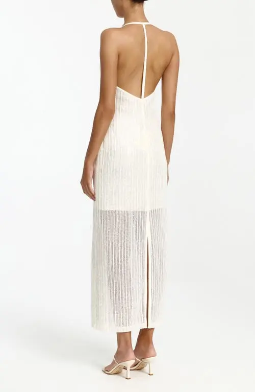 Significant Other Zenith Cutout Long Sleeve Knit Maxi Dress