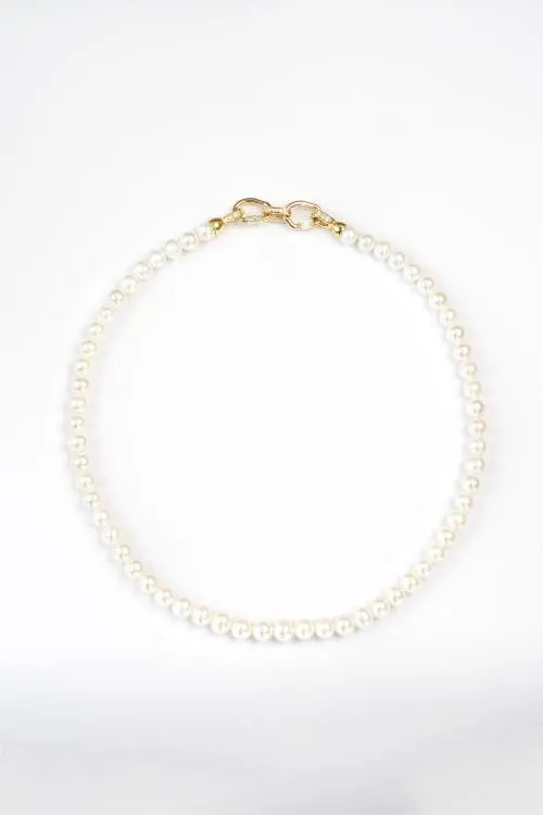 CLASSICHARMS Audrey Ocean Pearl Necklace - Gold