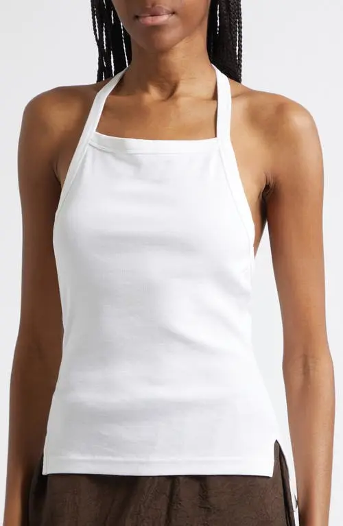 Ossou Clovis Organic Cotton Halter Tank