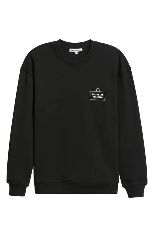 Brooklyn Industries Logo Graphic Sweatshirt