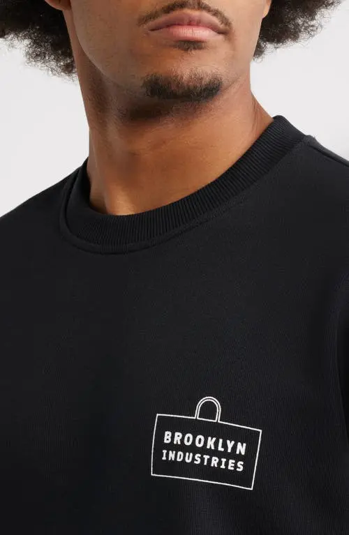 Brooklyn Industries Logo Graphic Sweatshirt