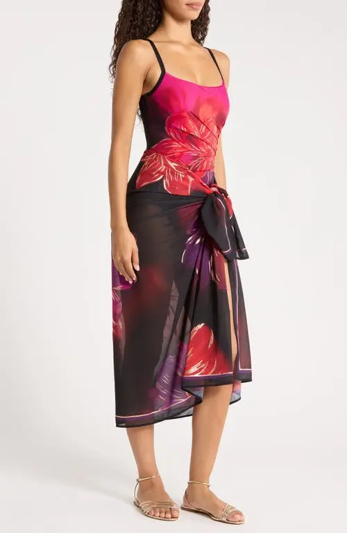 Miraclesuit Petali Rosa Cover-up Pareo