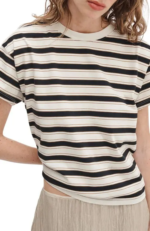 Rag & Bone Kelly Stripe Boxy T-shirt