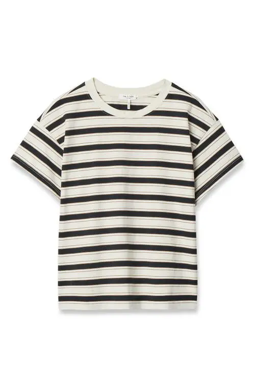 Rag & Bone Kelly Stripe Boxy T-shirt