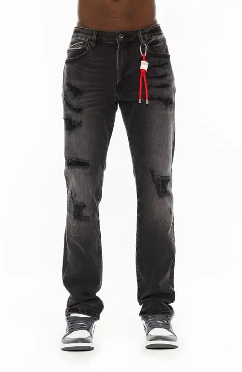 CULT OF INDIVIDUALITY Rocker Slim Fit Straight Leg Jeans - Sterling