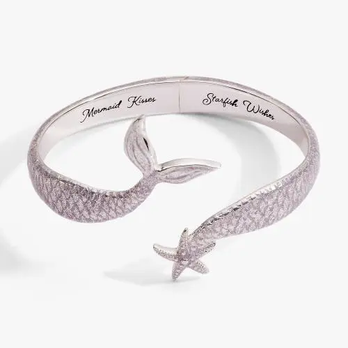 ALEX AND ANI Salt + Sea 'mermaid Kisses - Silver