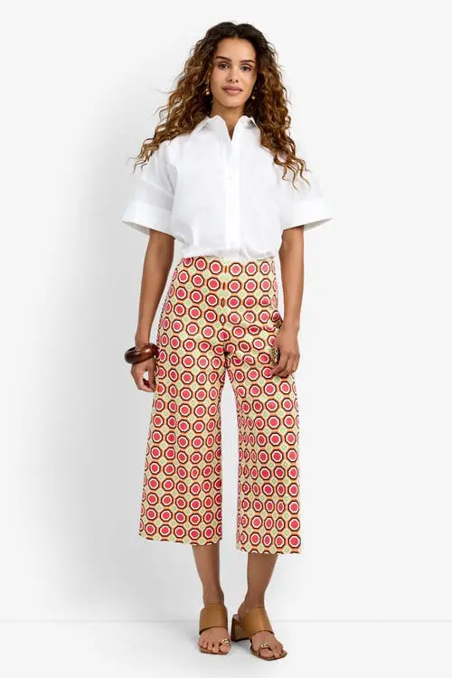 Trina Turk Diona Crop Pant