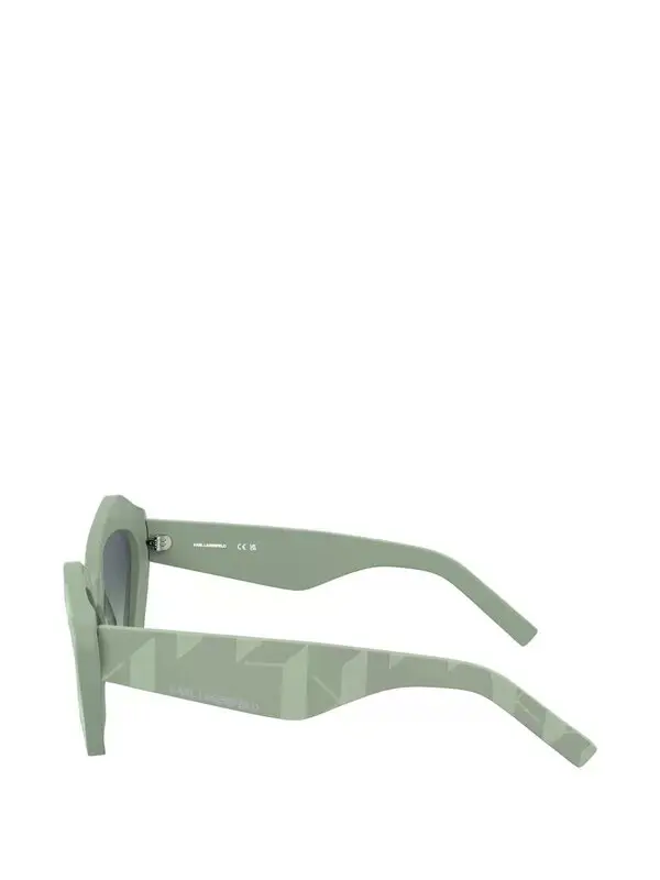 Karl Lagerfeld Geometric Frame Sunglasses