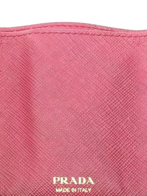 Prada 2010s Saffiano Leather Trifold Wallet