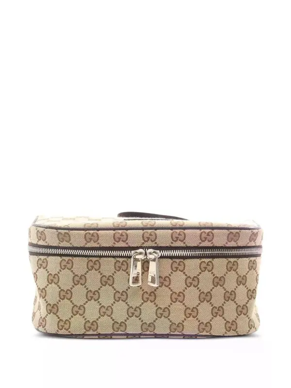 Gucci Gg Supreme Canvas Belt Bag - Neutrals