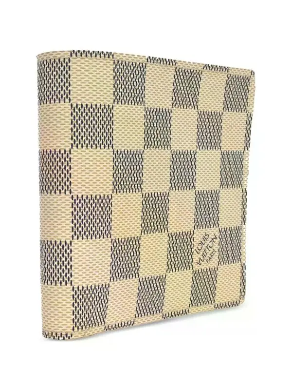 LOUIS VUITTON 2007 Damier Azur Portefeuille Marco Wallet