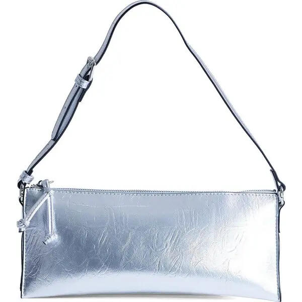 Topshop Simone Metallic Shoulder Bag