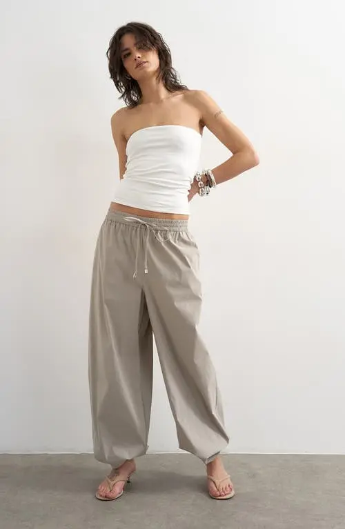 Topshop Stretch Cotton Tube Top