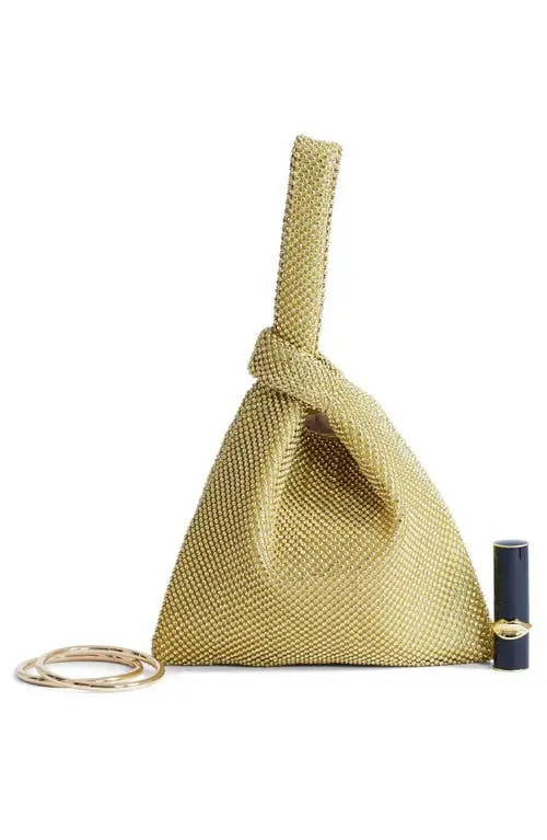 Topshop Gwyn Embellished Wristlet Bag