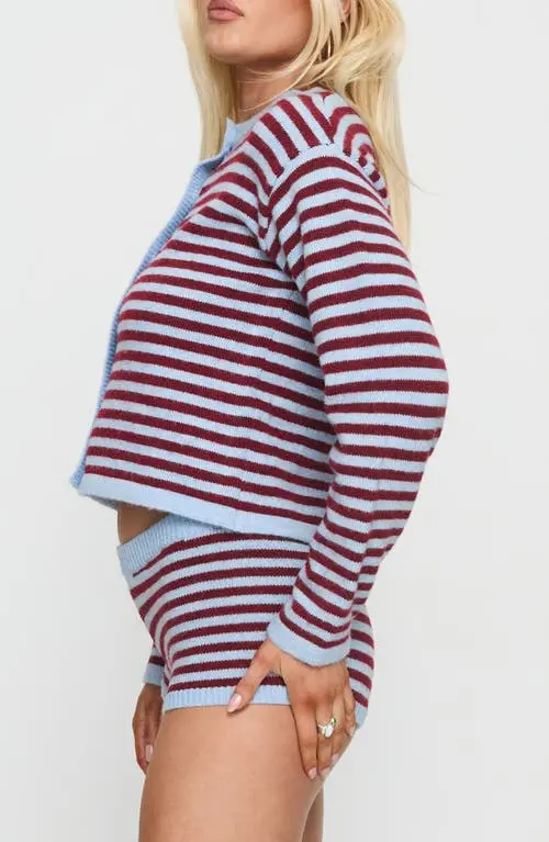 Princess Polly Kollens Striped Knit Cardigan