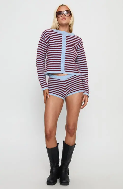 Princess Polly Kollens Striped Knit Cardigan