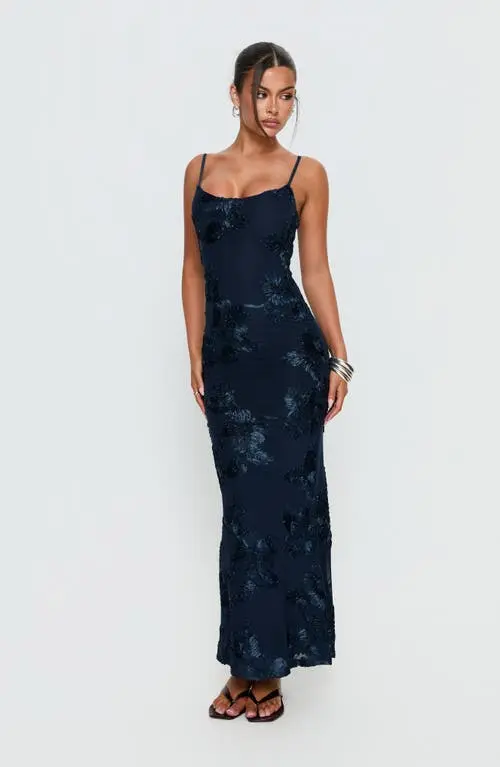 Princess Polly Jacalyn Embroidered Sleeveless Gown