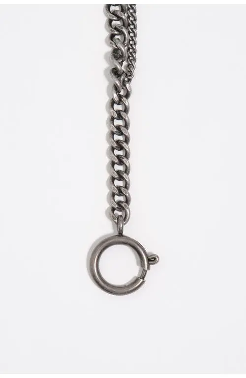 Bimba Y Lola Aged Love Letter Necklace