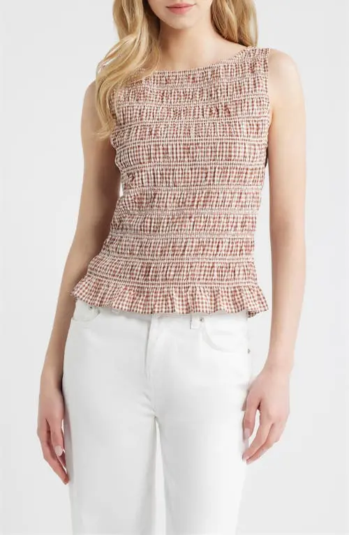 Hill House Home The Phoebe Cotton Gingham Nap Top