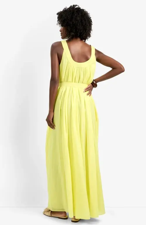 Trina Turk Sleeveless Maxi Cotton Dress