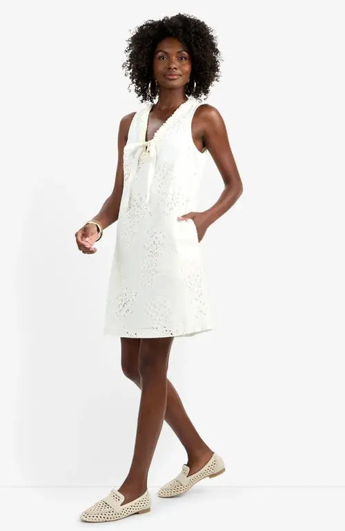 Trina Turk Amala Cotton Eyelet Dress