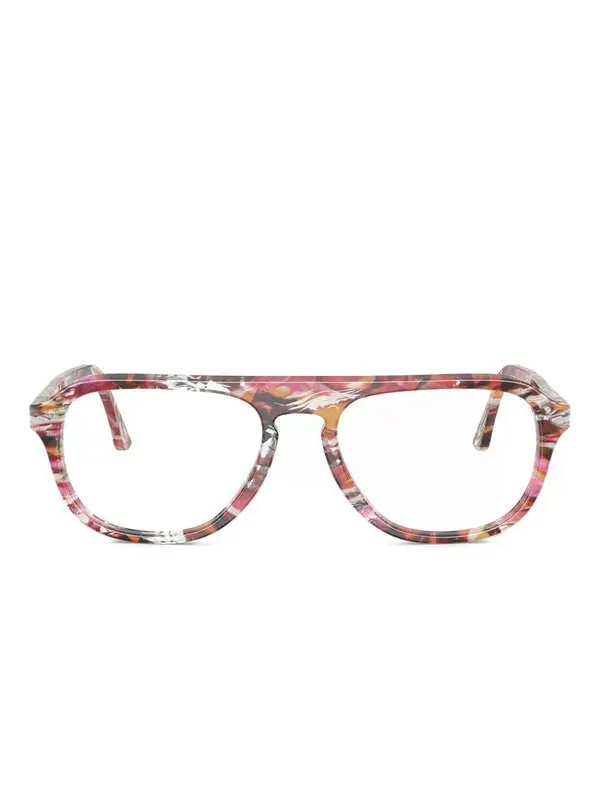 Persol Pilot-frame Glasses - Pink