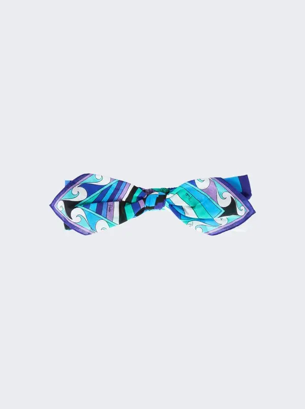 Emilio Pucci Iride Print Cotton Headband