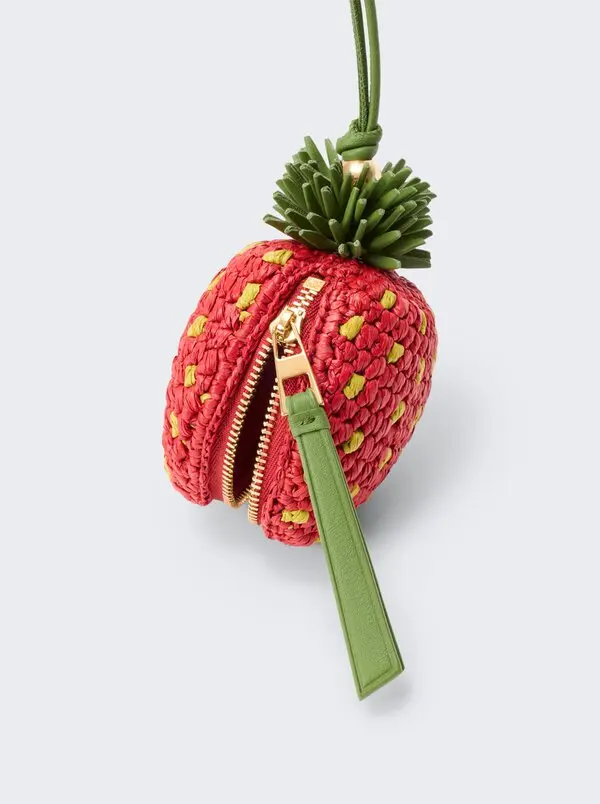 Loewe Paula's Ibiza Strawberry Coin Purse