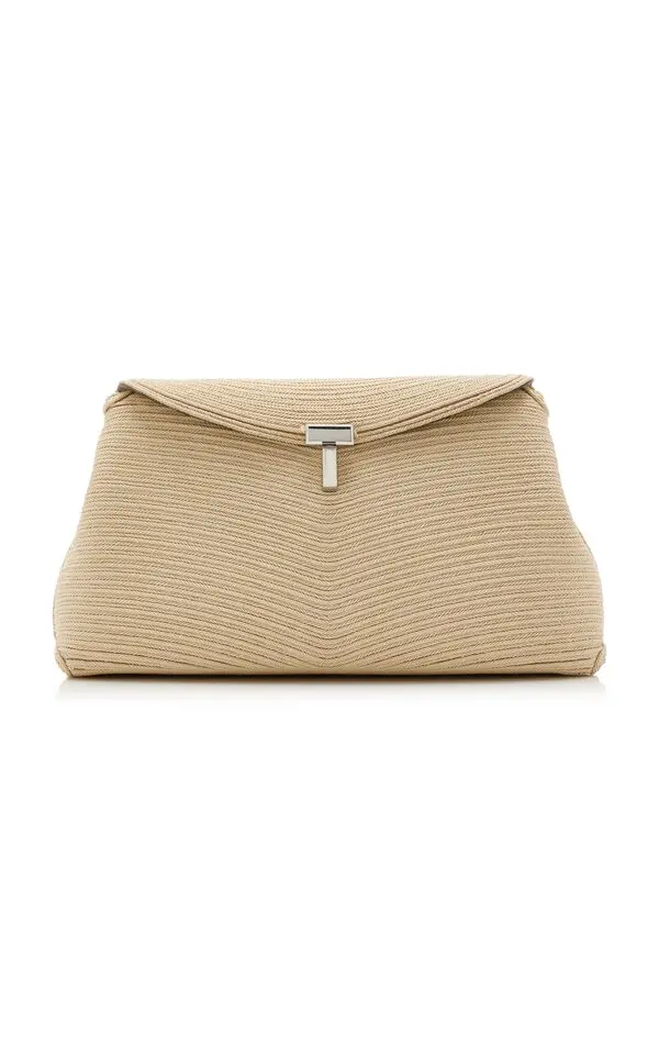 TOTEME T-lock Rope Clutch - White