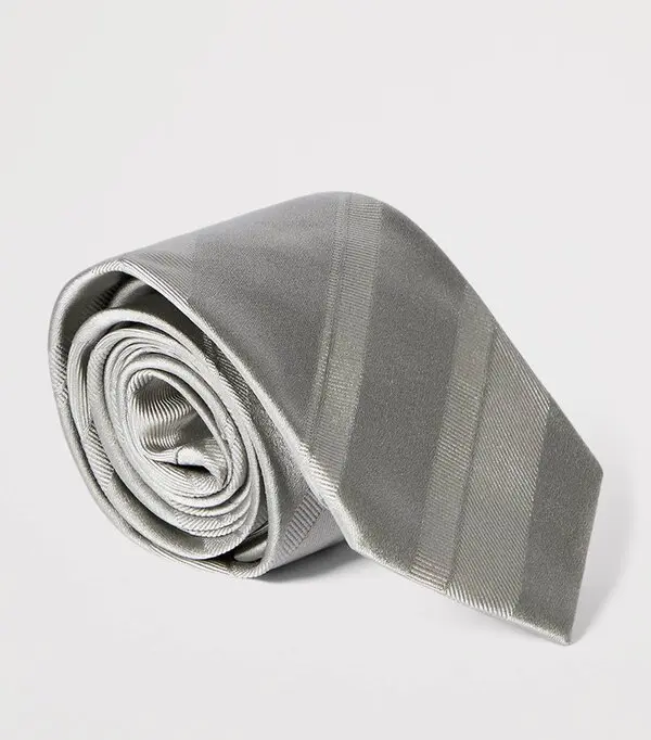 Brunello Cucinelli Silk Stripe Tie