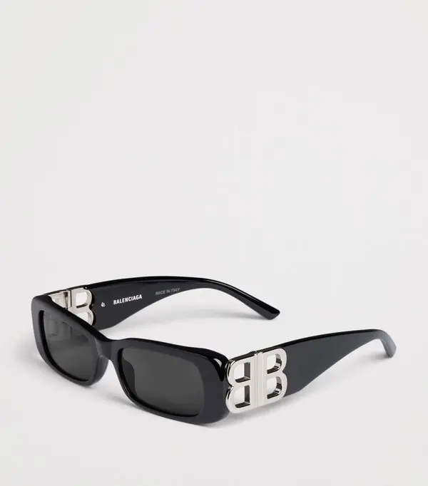 Balenciaga Dynasty Rectangle Sunglasses