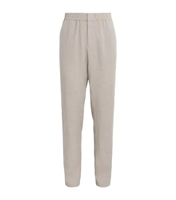 Sunspel Linen Drawstring Trousers