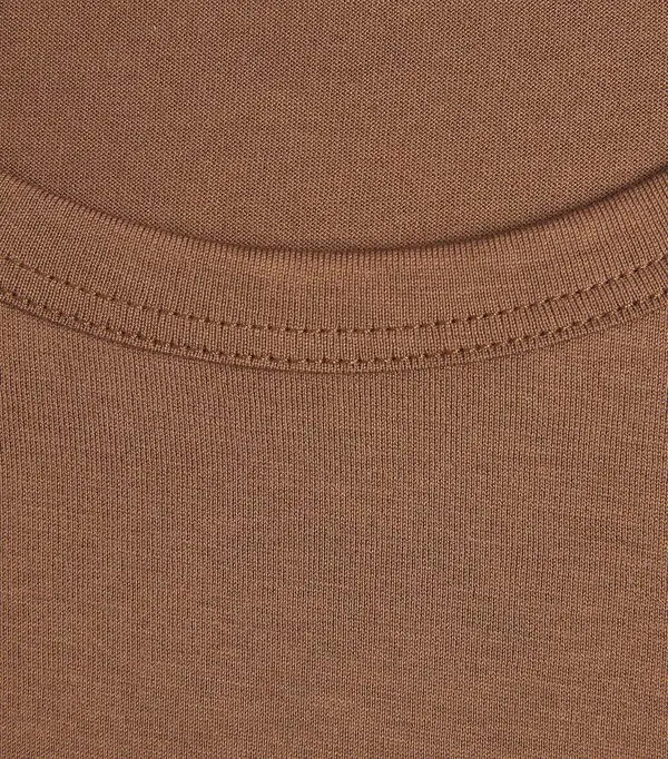 Sunspel Supima Cotton Classic T-shirt - Brown
