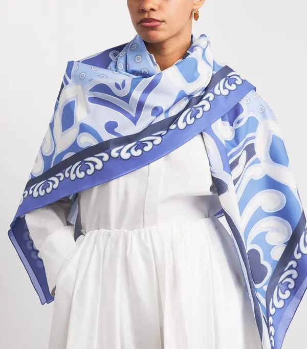 La DoubleJ Cotton Pareo Midi Skirt