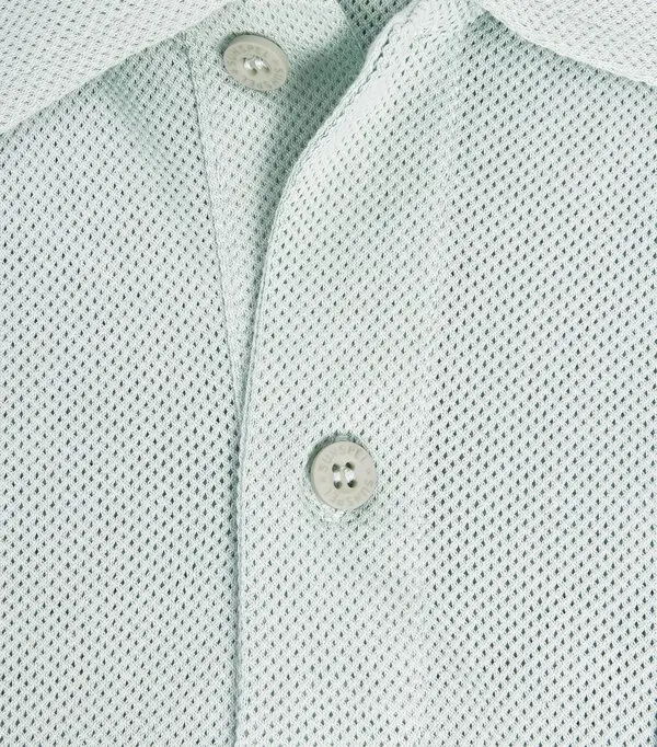 Sunspel Supima Cotton Riviera Polo Shirt - Green