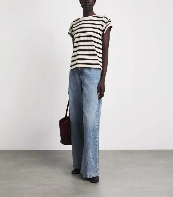 Rag & Bone Featherweight Sofie High-rise Wide-leg Jeans