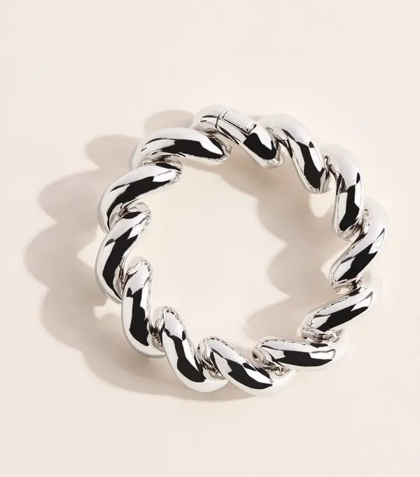 Eddie Borgo Plated Torsade Bracelet