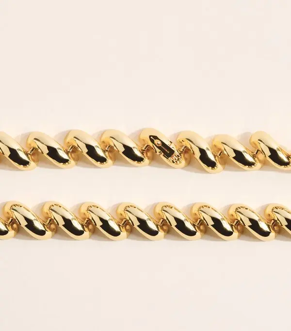 Eddie Borgo Plated Torsade Chain Necklace