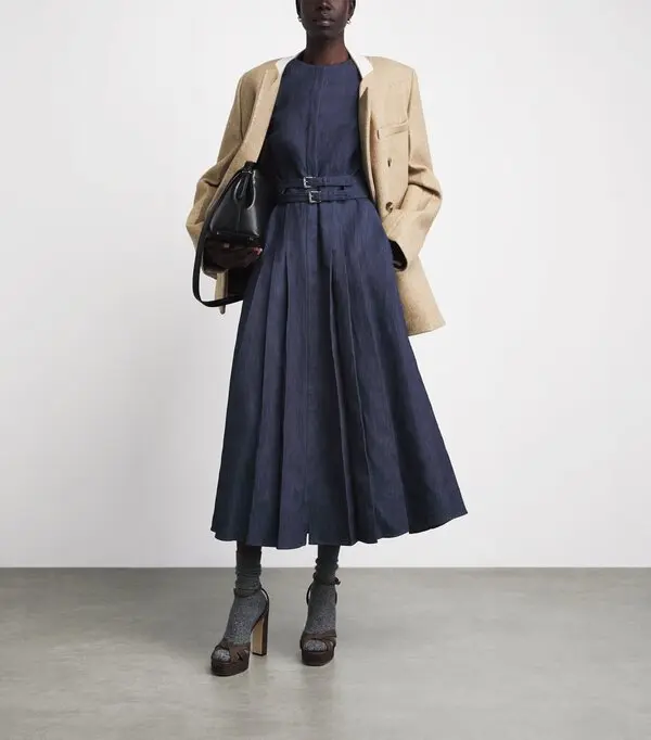 Gabriela Hearst Denim Patricia Maxi Dress