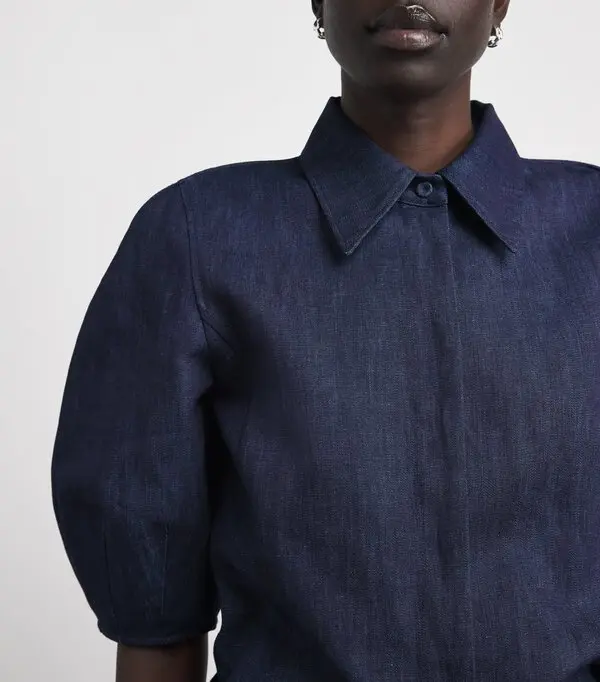 Gabriela Hearst Denim Sansi Shirt