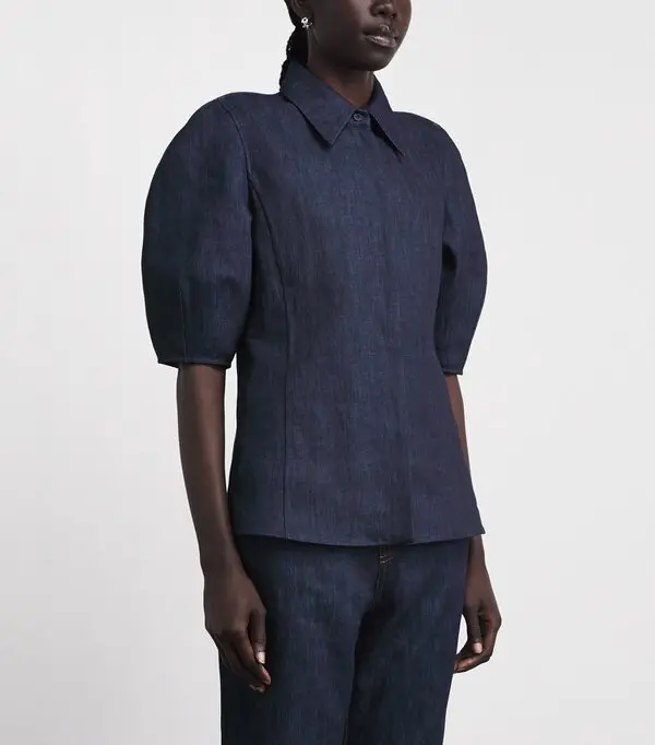 Gabriela Hearst Denim Sansi Shirt