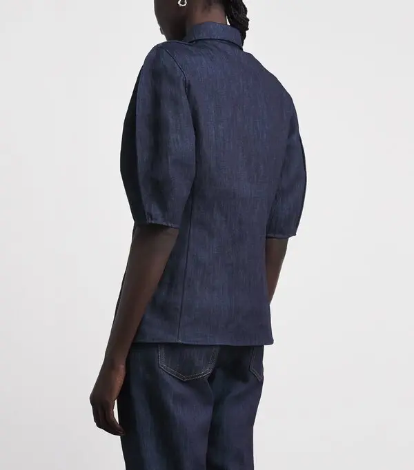Gabriela Hearst Denim Sansi Shirt