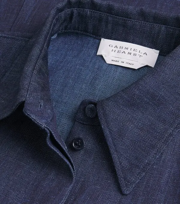 Gabriela Hearst Denim Sansi Shirt