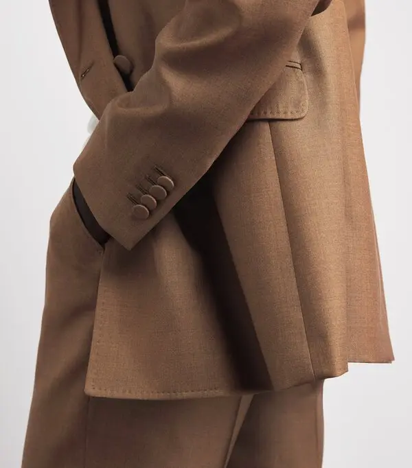 Gabriela Hearst Virgin Wool Angela Blazer