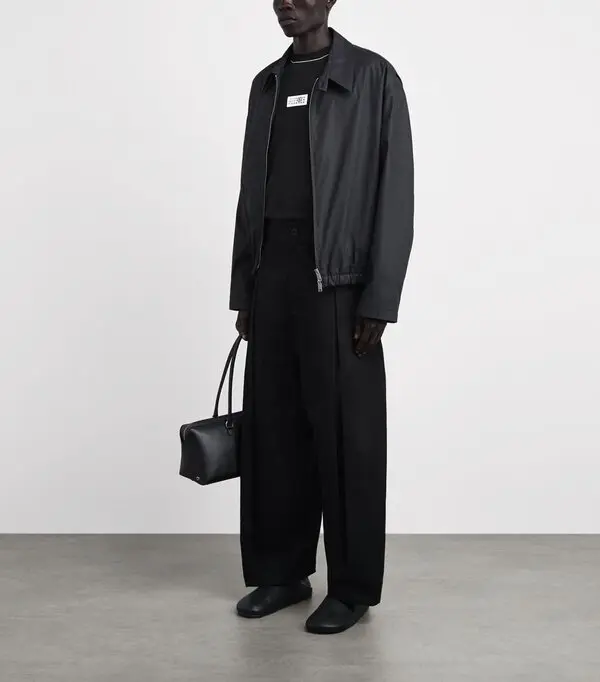 MAISON MARGIELA Virgin Wool-blend Numeric Tab Sweater