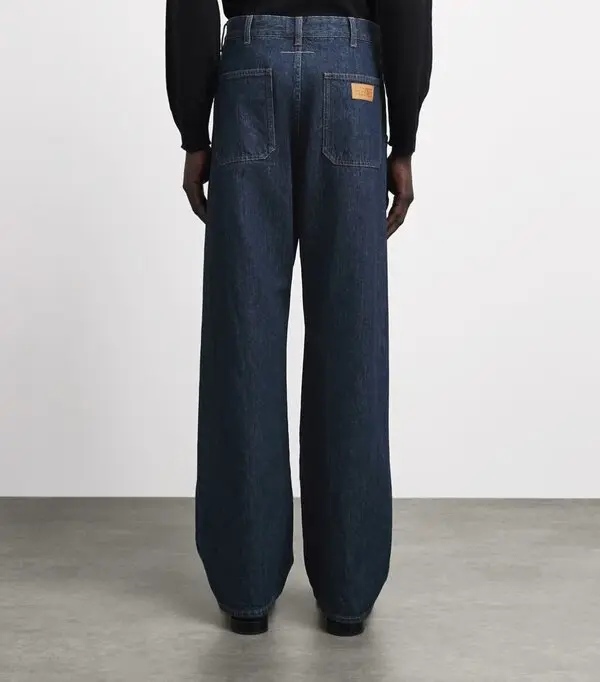 MAISON MARGIELA Distressed Straight Jeans