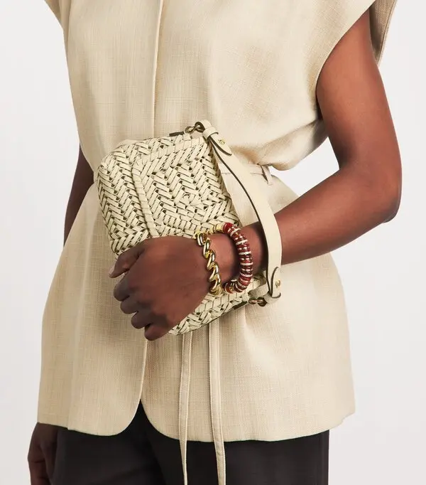 ANYA HINDMARCH Woven Leather Neeson Cross-body Bag